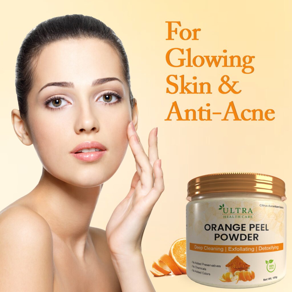 Buy Best Orange Peel Powder for Skin Whitening Face Pack In India